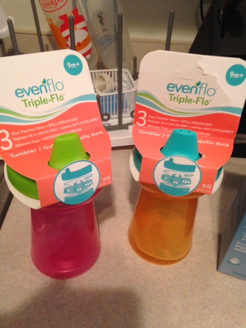 Review: evenflo Advanced+ Bottle and Triple-Flo Tumbler | My Journey ...